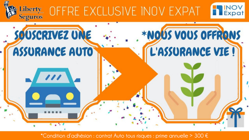 Les offres exclusives d'INOV Expat! Offres d'assurance en Espagne